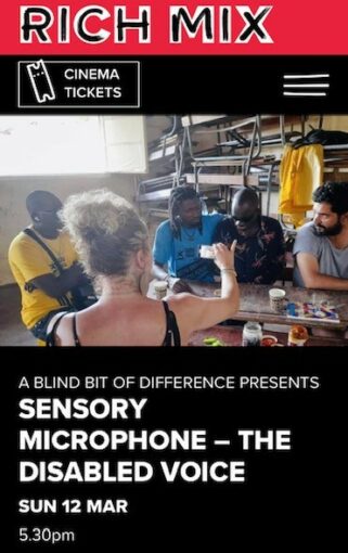 A Blind Bit of Difference presents Sensory Microphone - The Disabled ...