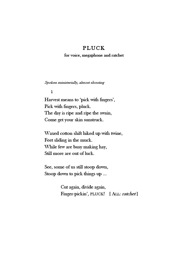 Siôn Parkinson: Harvest Hymns - Disability Arts Online