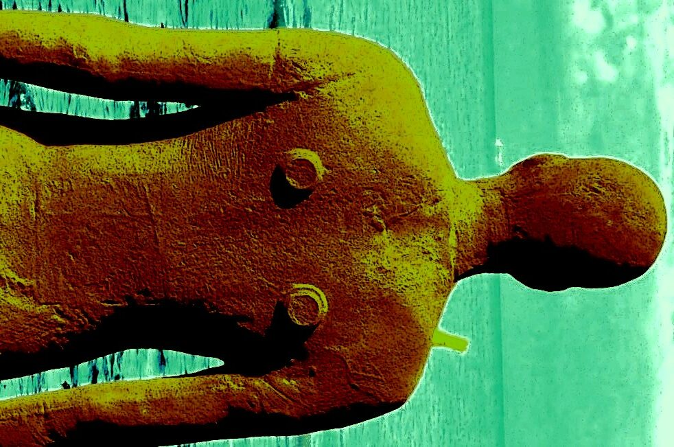 Blogs - Richard Downes - Photo; Antony Gormley’s Iron Man Is