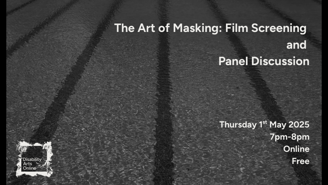 Events - The Art of Masking: Panel Discussion and Film Sharing