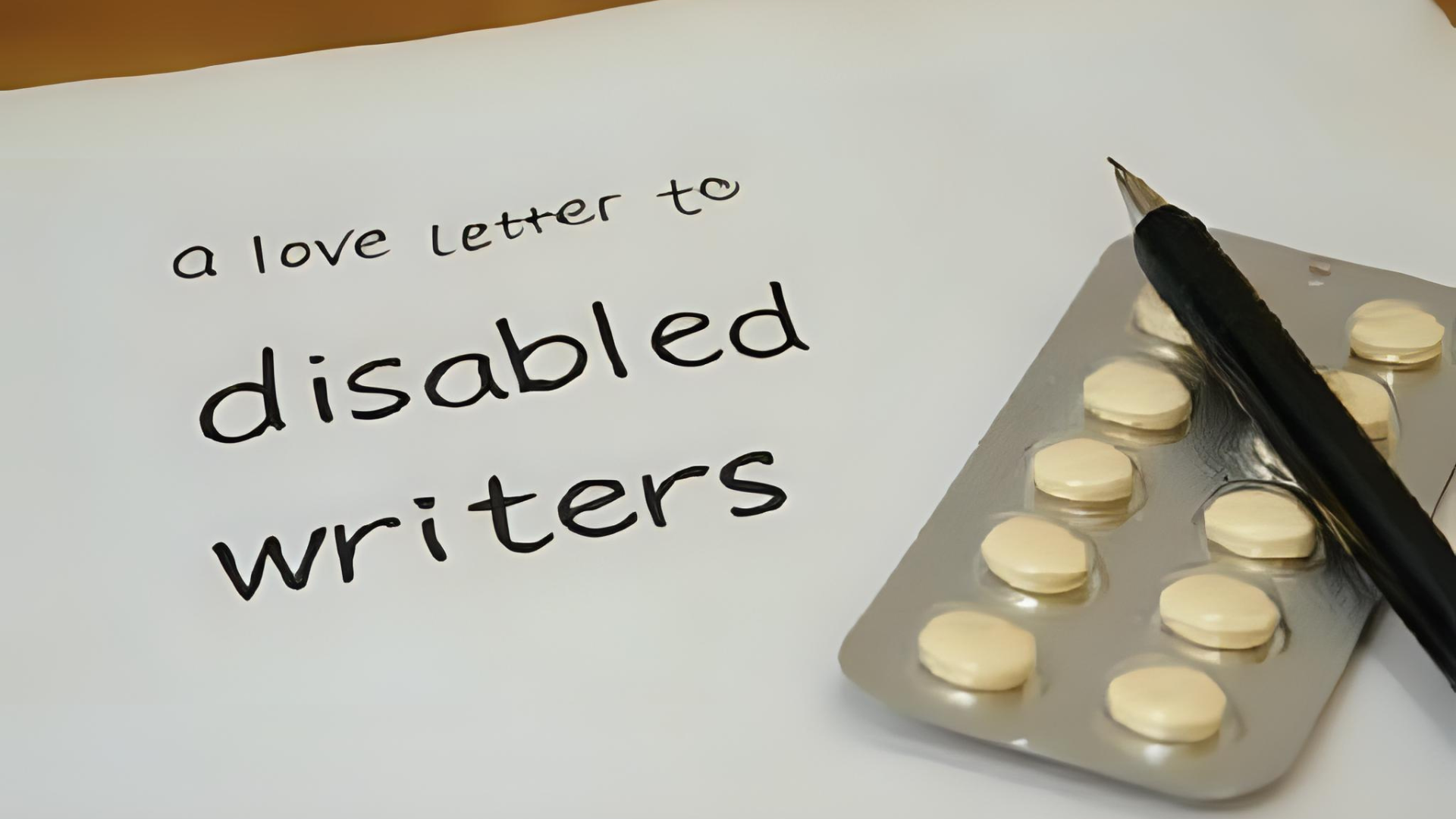 Opinion - Haneul Lee - A love letter for disabled writers