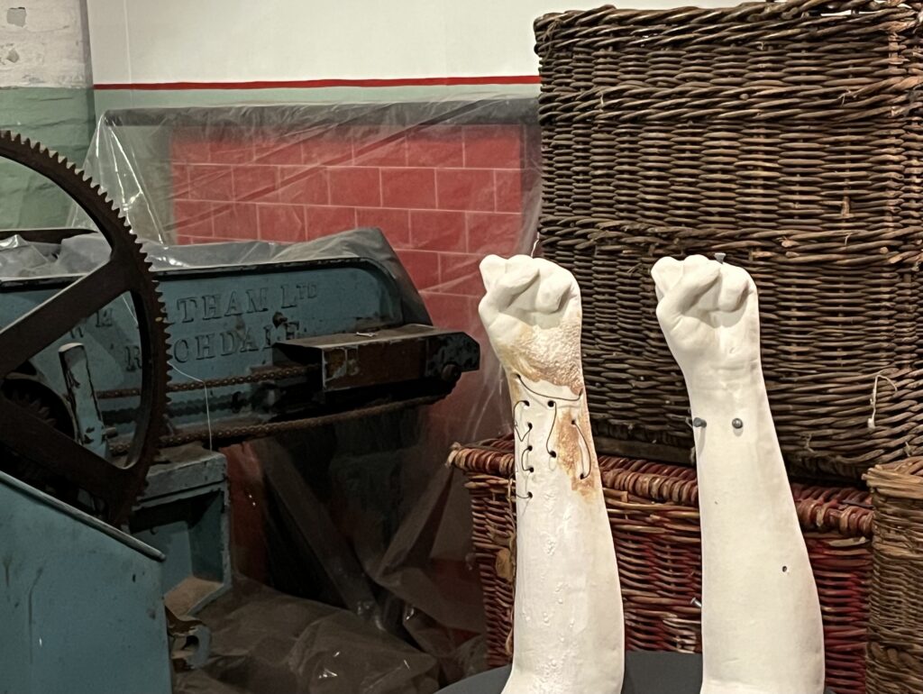 Blogs - Gill Crawshaw - Warped, Sally Hirst’s powerful textile art ...